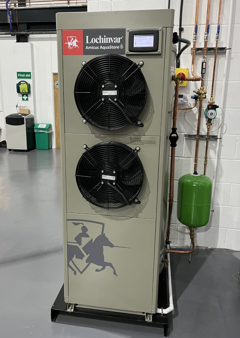 Project: Amicus AquaStore - Lochinvar goes for heat pump power - Lochinvar