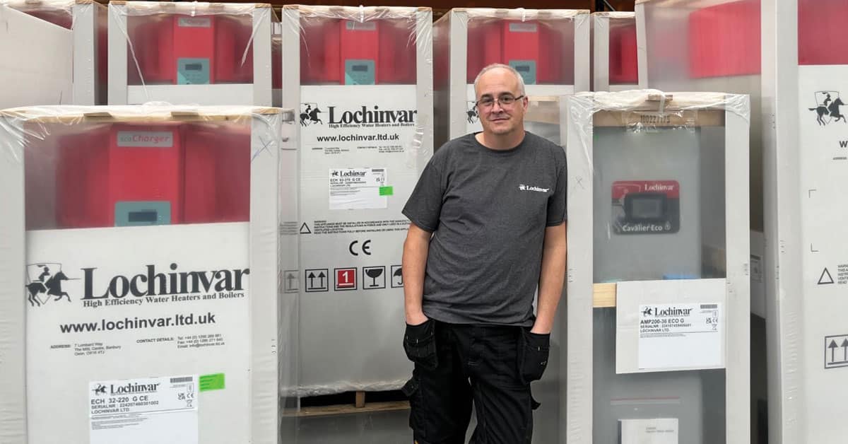 Congratulating Martin Ebdon on 20 Years of service - Lochinvar